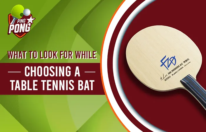 A Guide to Purchasing the Perfect Ping Pong Bat